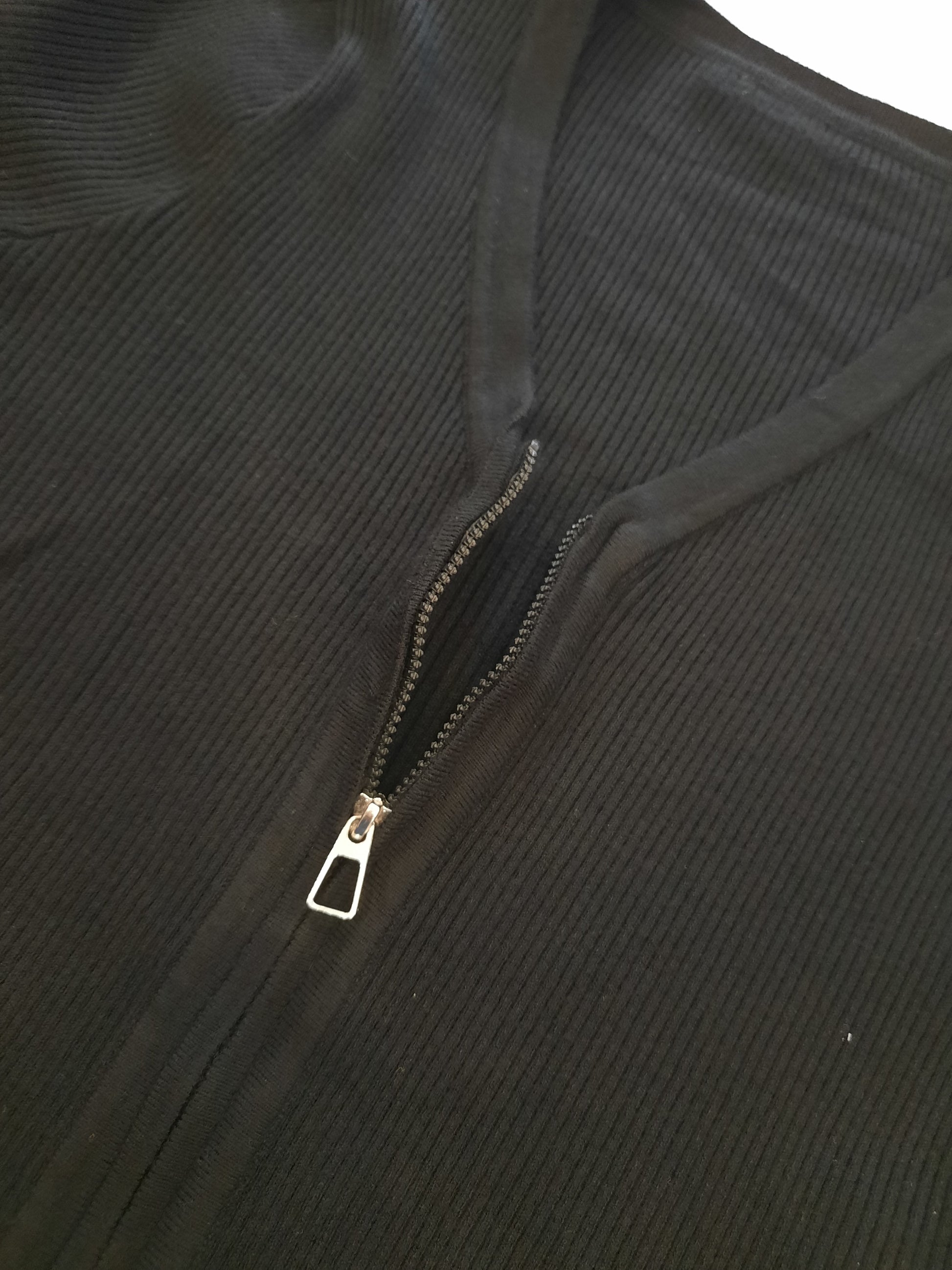 Maglioncino Zip Nero – Lab 2.0 Shop